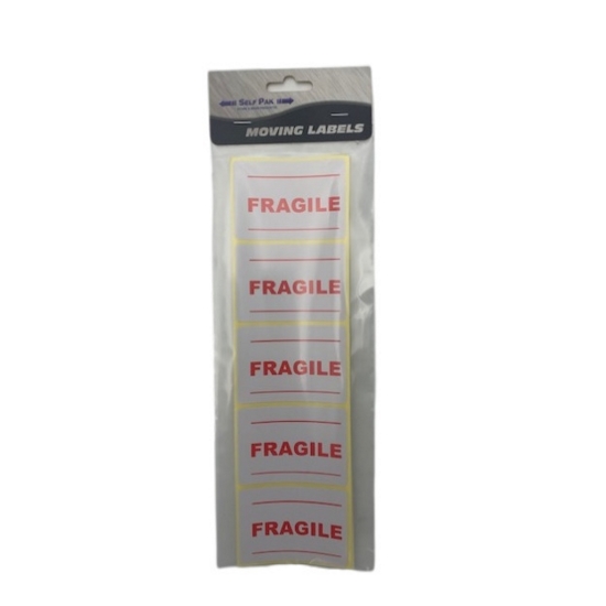 The Packaging Depot - Self Pak Fragile Labels 3" x 2" - 25 Per Pack No ...