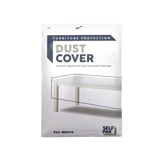 The Packaging Depot - Self Pak Polythene Dust Covers 3000mm x 5000mm No ...