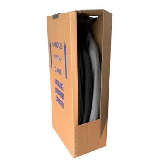 The Packaging Depot - Pack of 5 12" Wardrobe Box And Hanging Rail ...