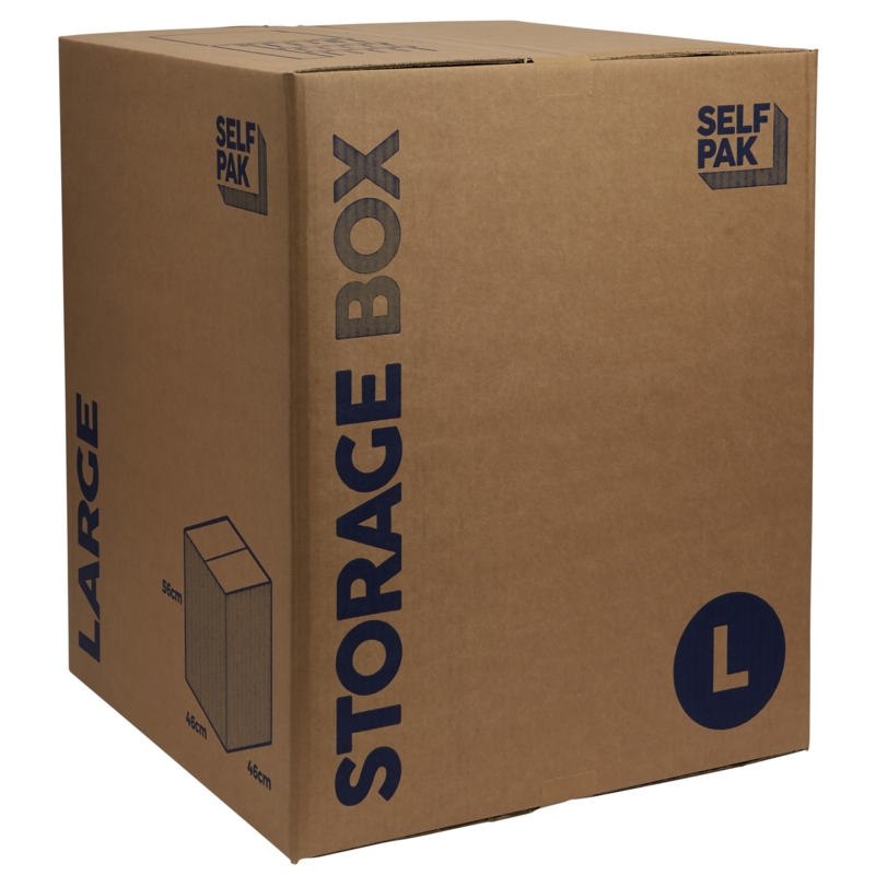 The Packaging Depot - Pack of 5 Self Pak Large Cartons 455mm x 455mm x ...