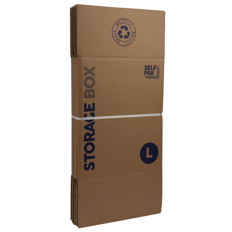 The Packaging Depot - Pack of 5 Self Pak Large Cartons 455mm x 455mm x ...