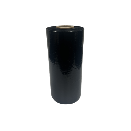 The Packaging Depot - 500mmx23mu PPS Black Machine Cast Stretch Film No ...