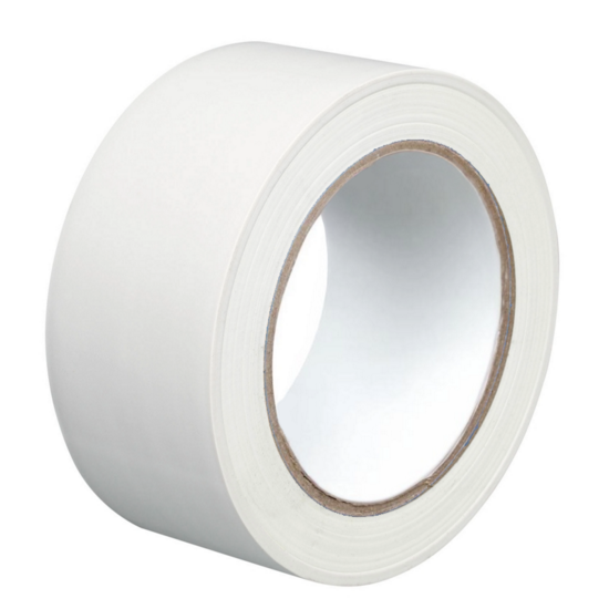 The Packaging Depot - Box Of 36 Rolls 48mmx66mtr White Solvent PVC Tape ...